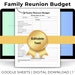 Family Reunion Registration Form Reunion Event Planner Google Sheets ...