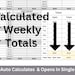 Weekly Cash Register Count Google Sheets Editable Spreadsheet Template ...