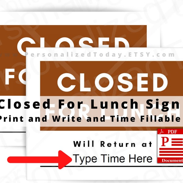 Break Time Signs - Etsy
