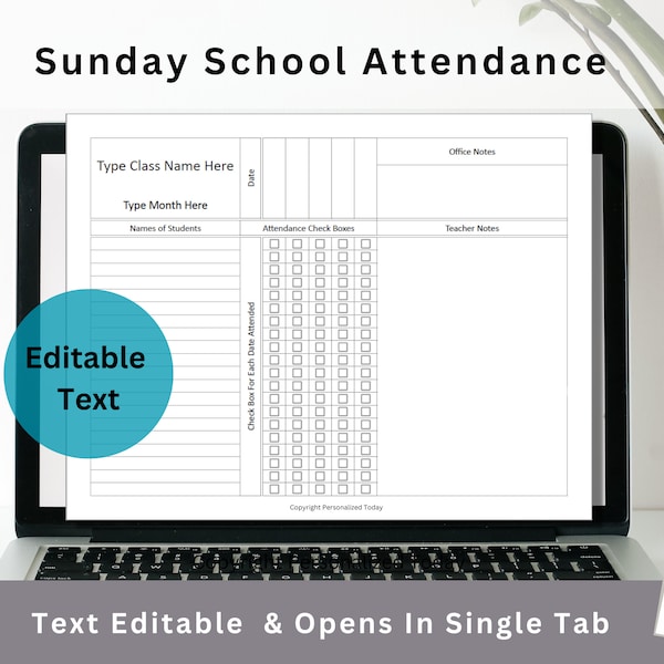 Attendance Sheet Group - Etsy