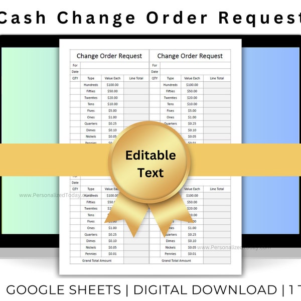Money Order Template - Etsy