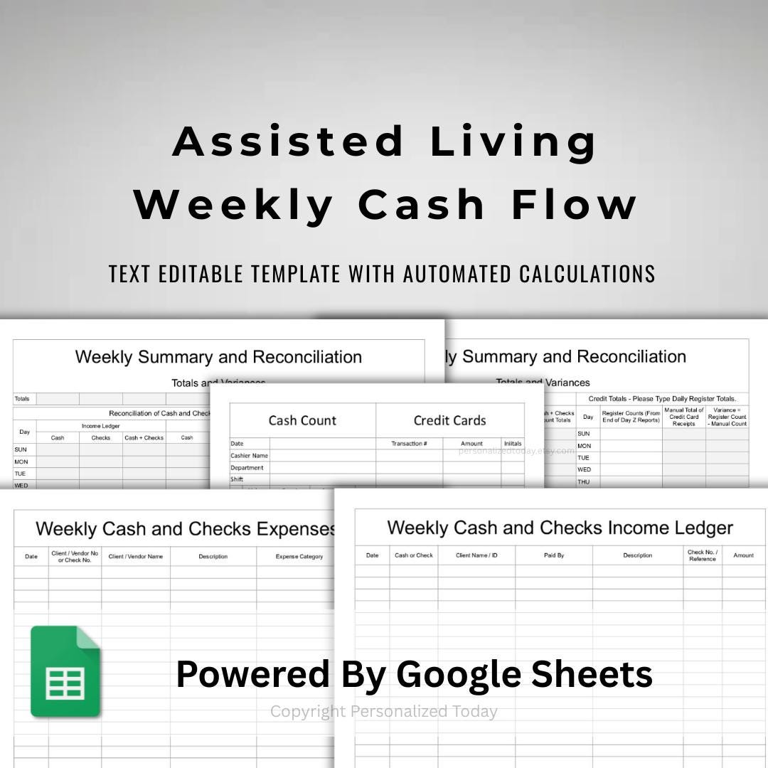 Weekly Cash Flow Reconciliation Report for In-home Caregiving Agencies ...