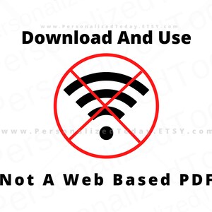 3 Columns Checklist Fillable and Print and Write PDF Digital - Etsy