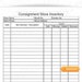 Consignment Store Inventory Tracker Printable and Fillable PDF Digital Download US Letter Size ...
