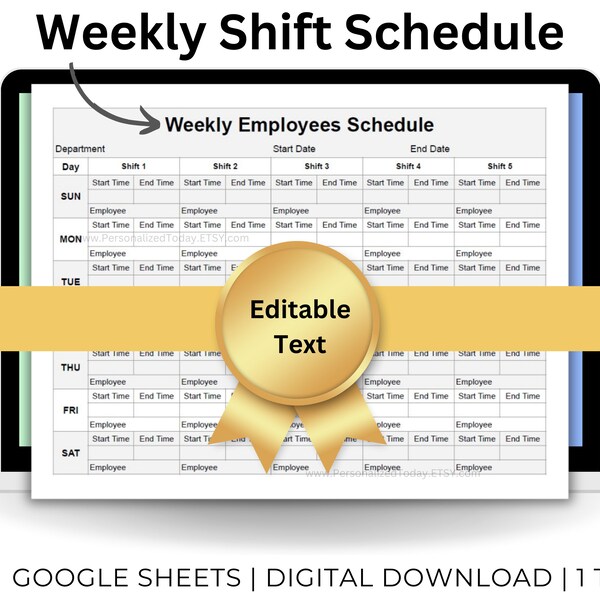 Multiple Employee Timesheet Daily - Etsy