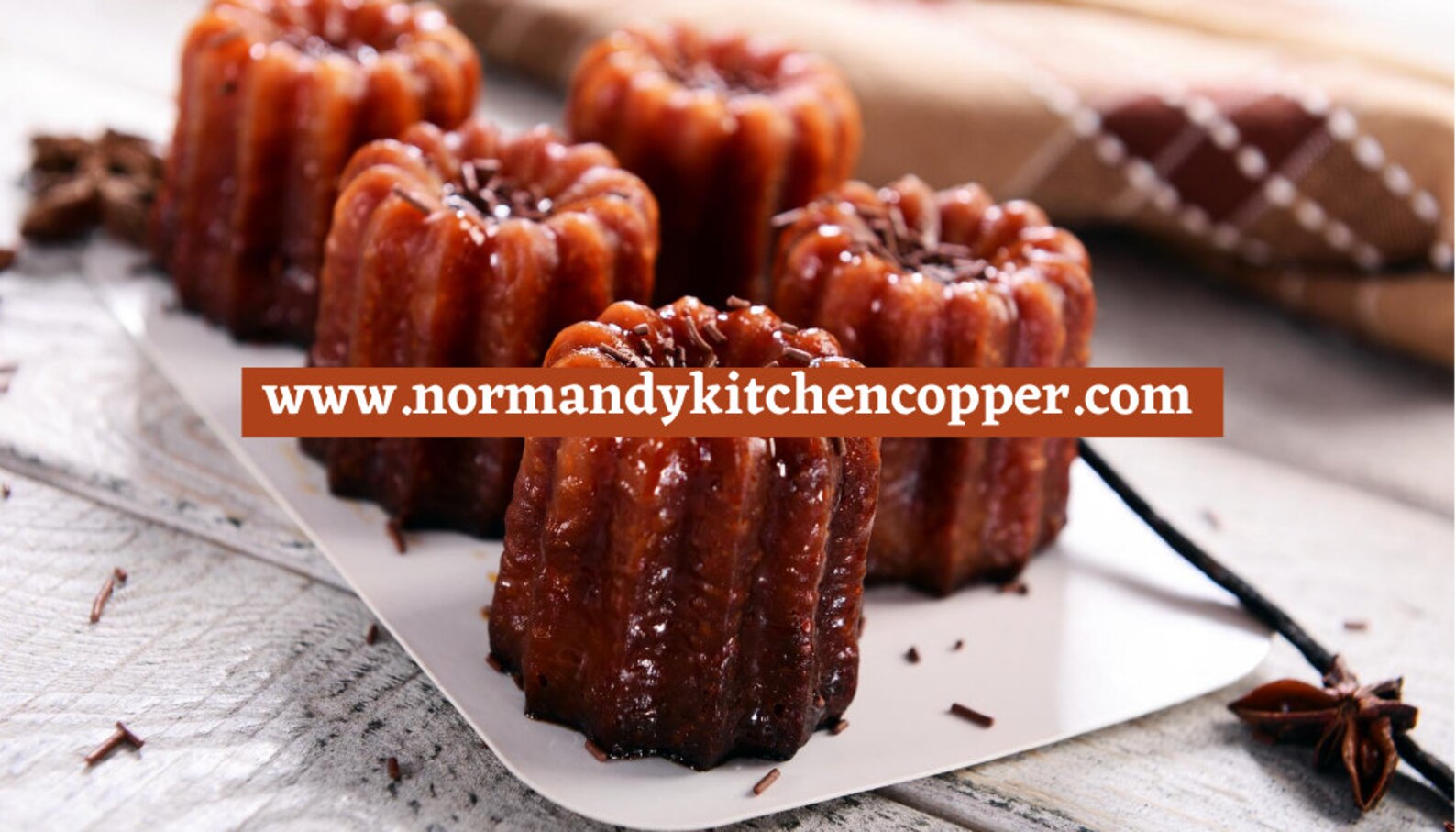 12 Twelve Copper Caneles Large NKC 5.5 Cm 2 1/8 Canelés | Etsy