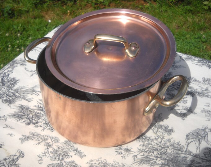 Peter Brux Copper Pan Pot Lid 3.7mm 26cm 10.25 Copper - Etsy