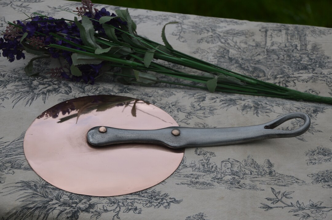 Copper Lid 16cm 6 1/4 Antique Vintage French Pot Lid Copper Lid ...