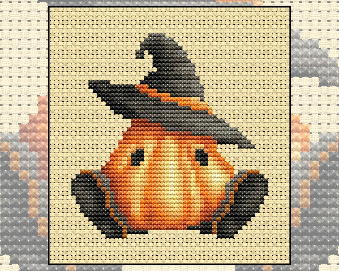 Cross Stitch Kit Costumes Are for Everyone, Pumpkin, Squash, Halloween ...