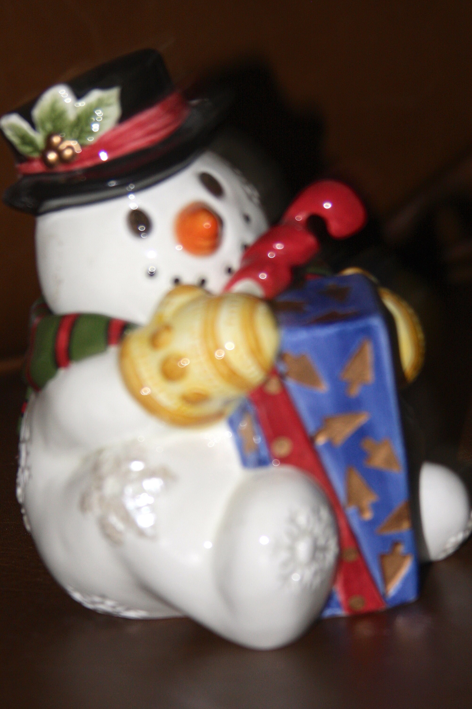 Vintage Fritz and Floyd Snowman Sugar Bowl With Spoon - Etsy