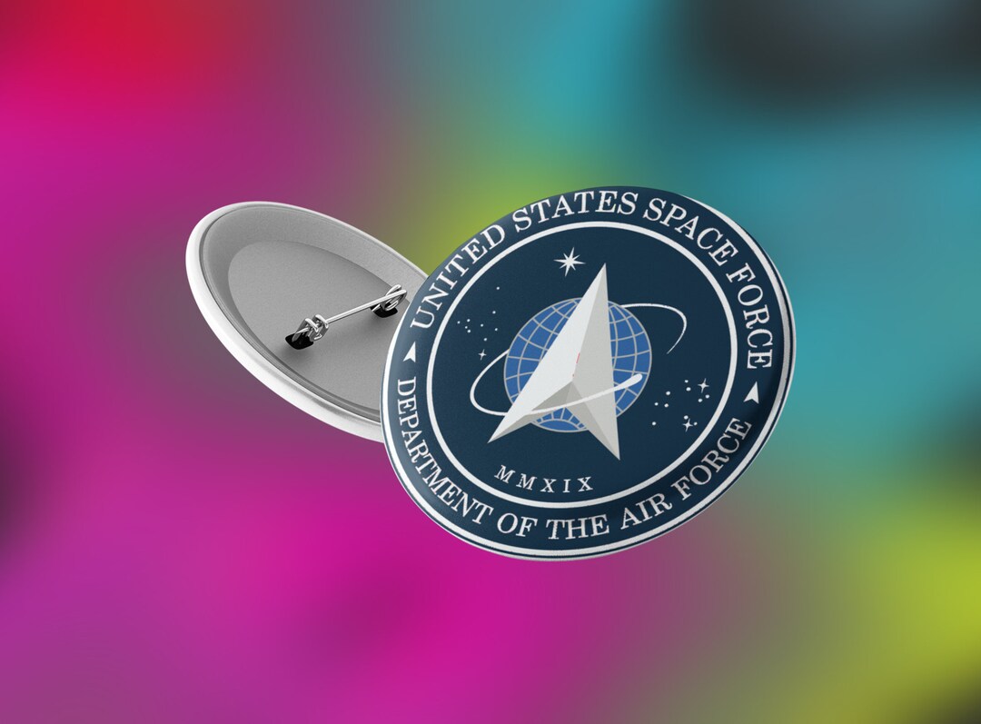 Space Force Buttons - Etsy