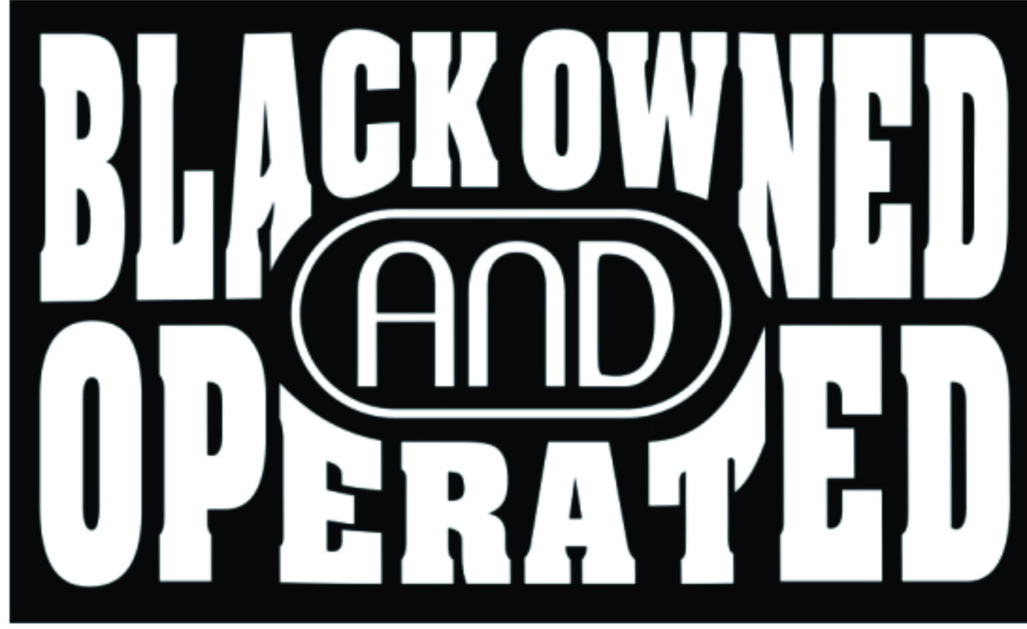 Black Owned and Operated Sign - Etsy