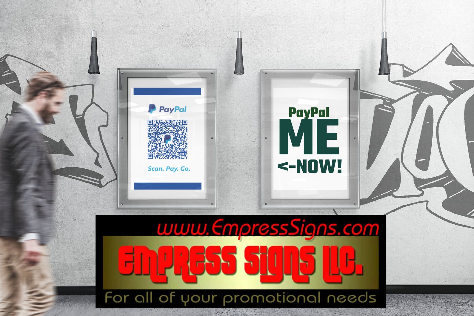 Paypal QR Code Sign - Etsy