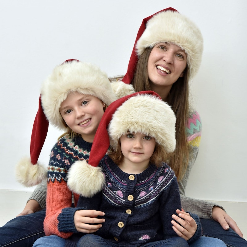 Luxury Santa Hat - Etsy