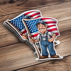 Man With Flag Digital Clip Art Vector Sublimation Art, Wall Wat T-shirt ...