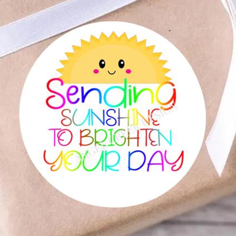 Sunshine Sticker - Etsy