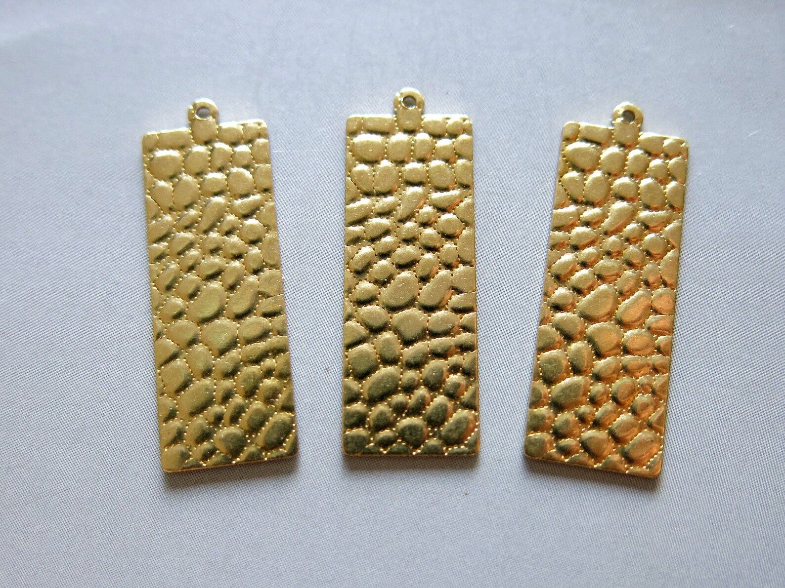 30pcs Raw Brass Rectangle Charms Pendant Findings 32mm X 12mm - Etsy