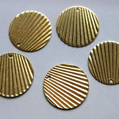 50pcs Raw Brass D Shape Charms Pendants Findings 20mmx20mm - Etsy