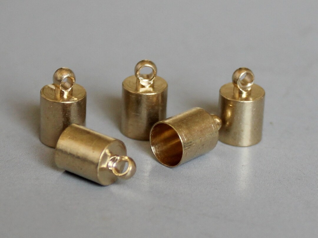 100pcs Raw Brass Cap for Tassel, Findings 10mm X 5mm - F130 - Etsy