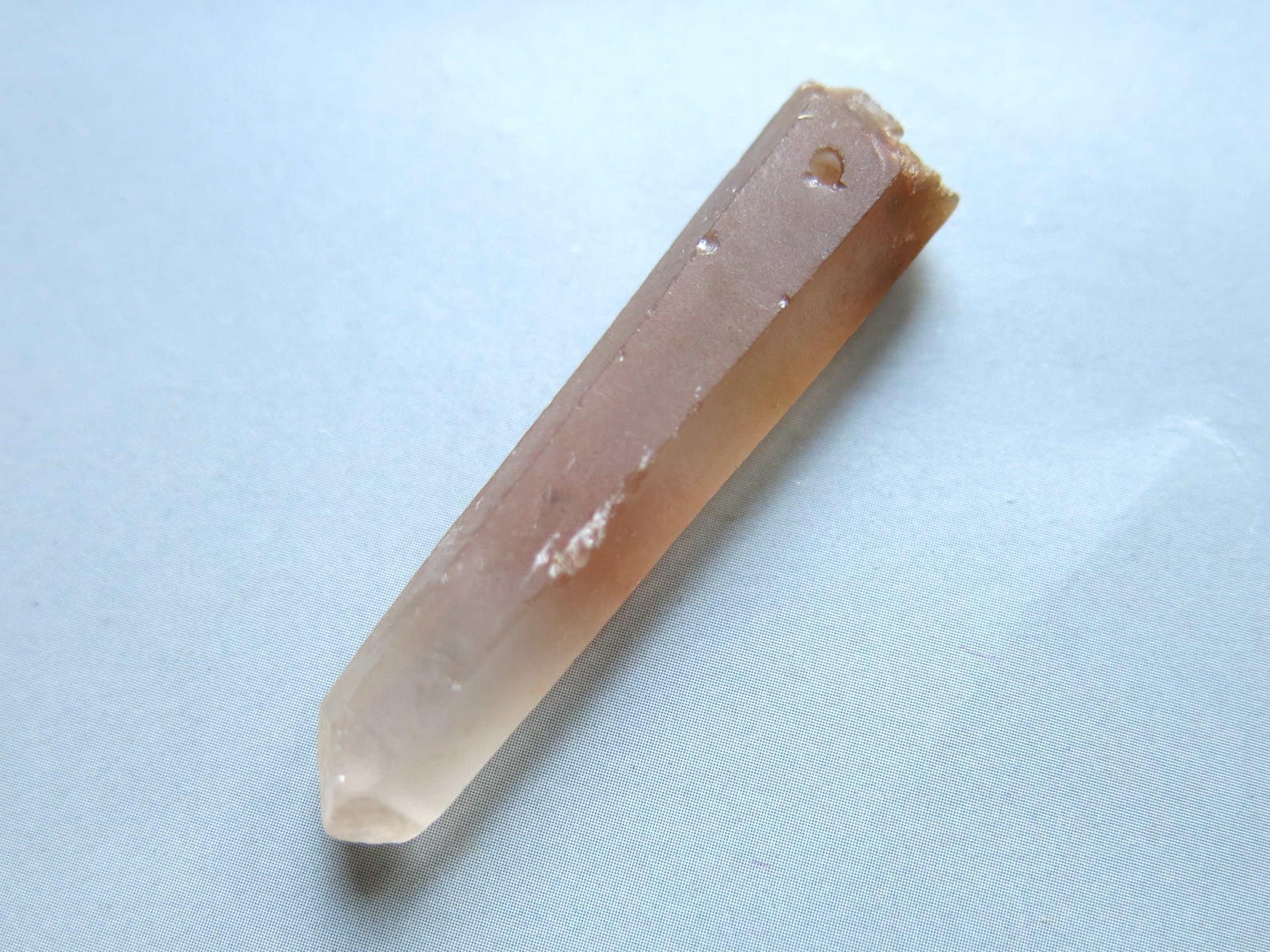 Natural Rare Red Phantom Quartz Point Beads - Etsy