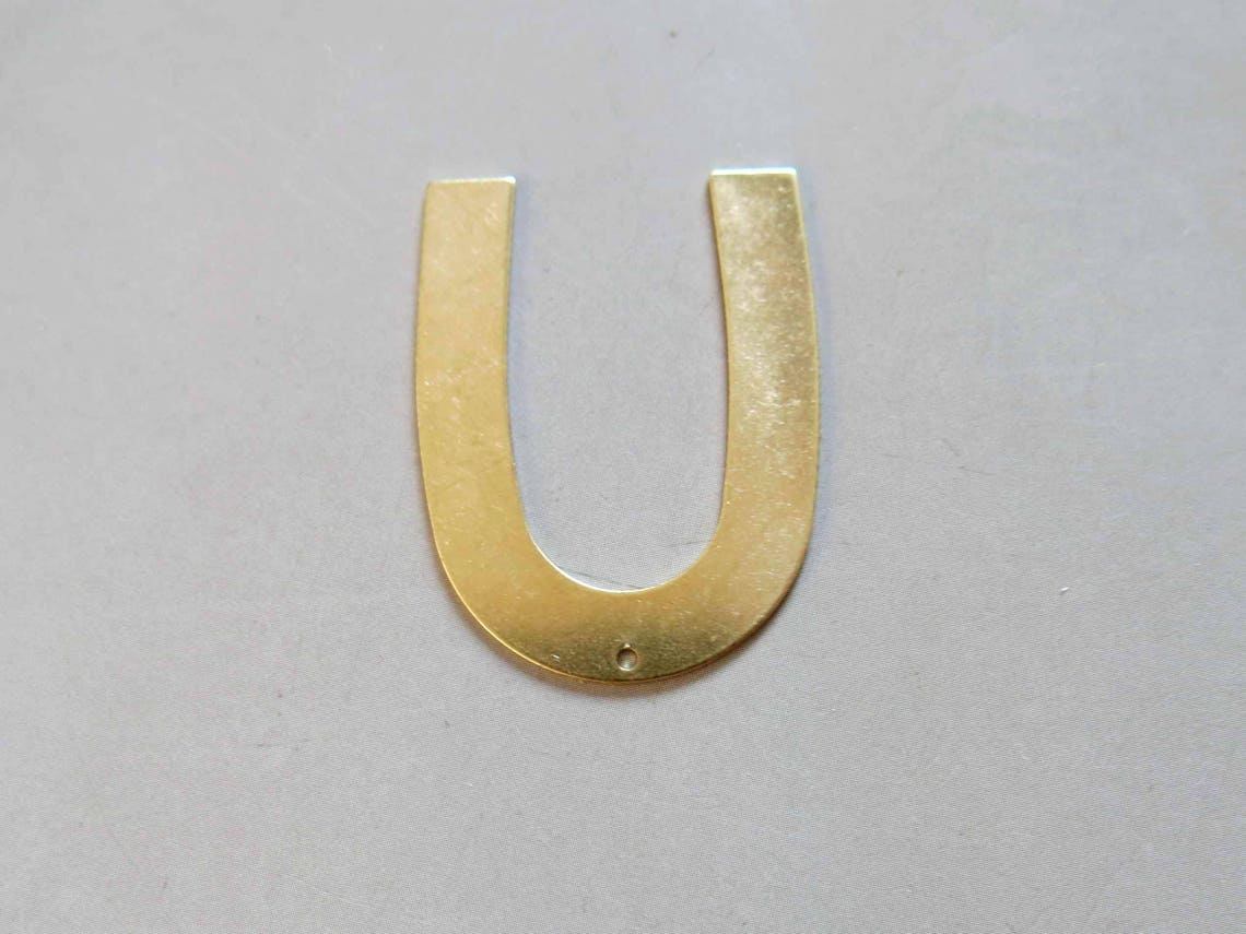 30pcs Raw Brass U Shape Charms Pendants Findings 35mmx27mm - Etsy