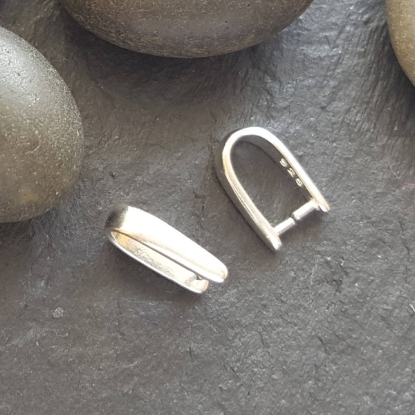 Sterling Silver Bail - Etsy
