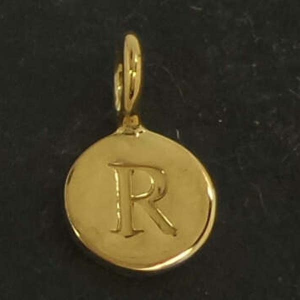 Letter R Charm - Etsy