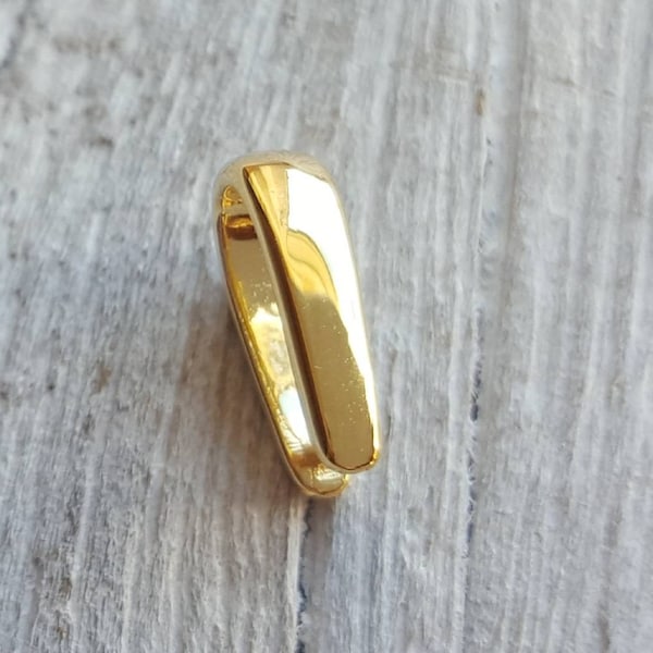 Gold Pinch Bail - Etsy