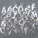 Solid STERLING Silver Letter Alphabet Personalised CHARM All - Etsy