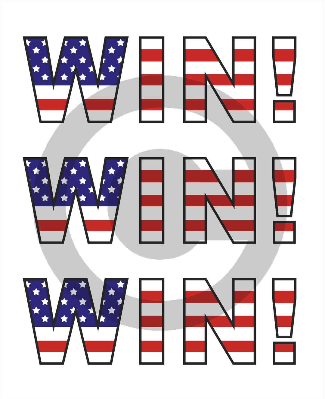 WIN WIN WIN Png Download - Etsy