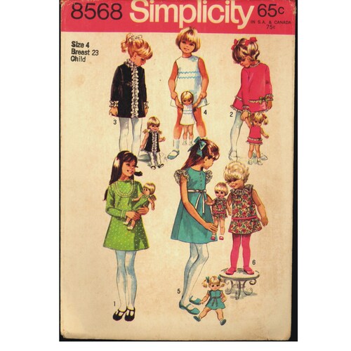 Vintage Junior / Teen Girls Dress Pattern Simplicity 7456 - Etsy