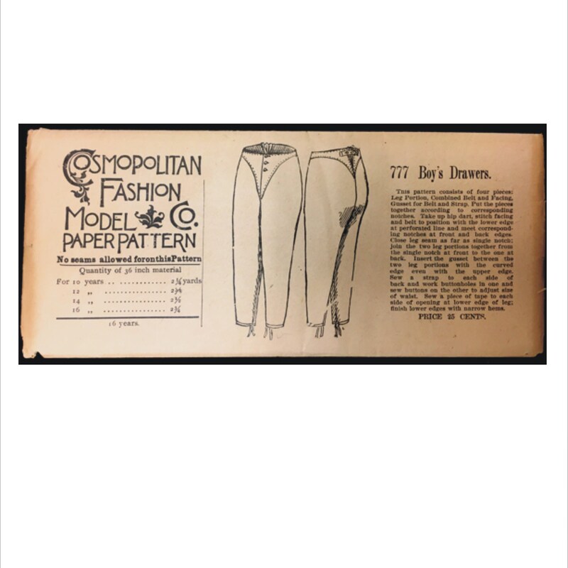 Long Johns Pattern - Etsy