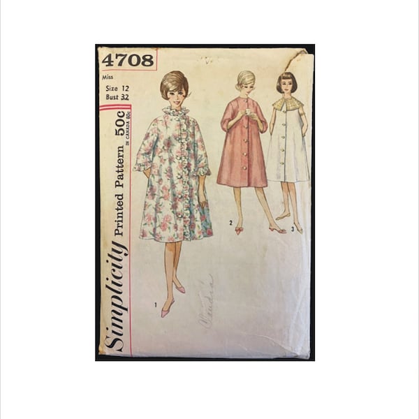 Housecoat Patterns - Etsy