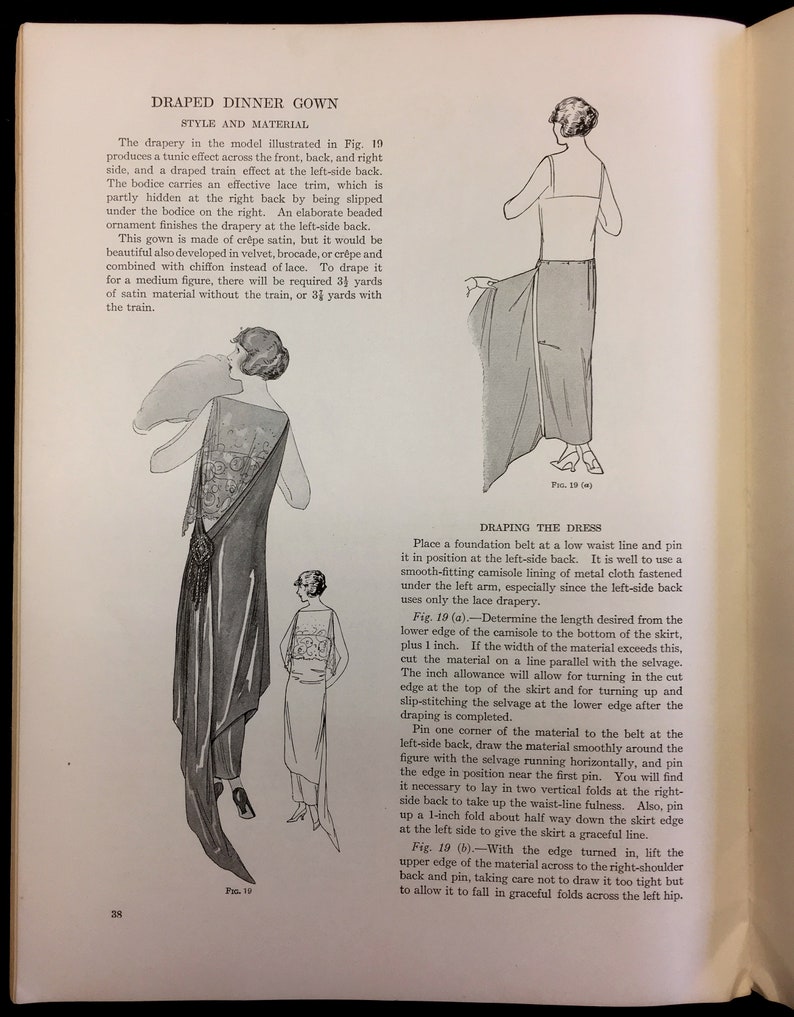 1920s Draping and Designing With Scissors and Cloth Book PLUS ...