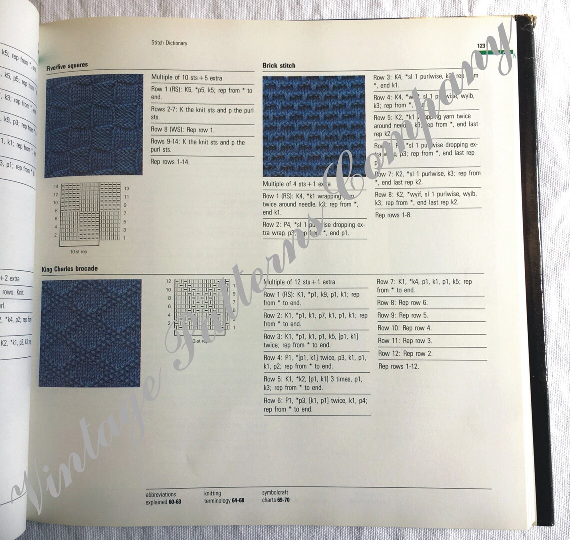 1980s Vogue Knitting by Editors of Vogue Knitting Magazine 280 - Etsy