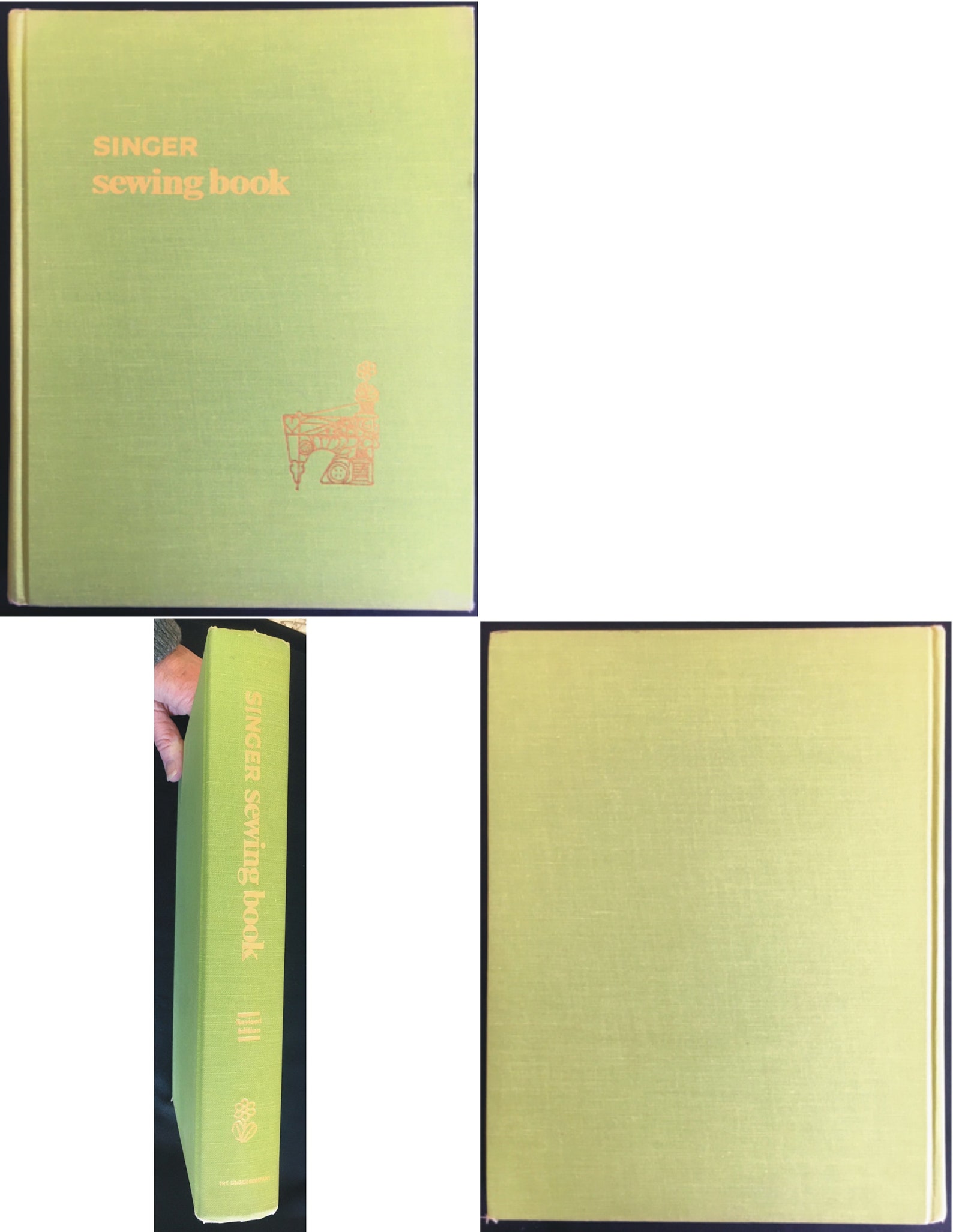 1970s Singer Sewing Book Revised Edition Jessie Hutton Gladys ...