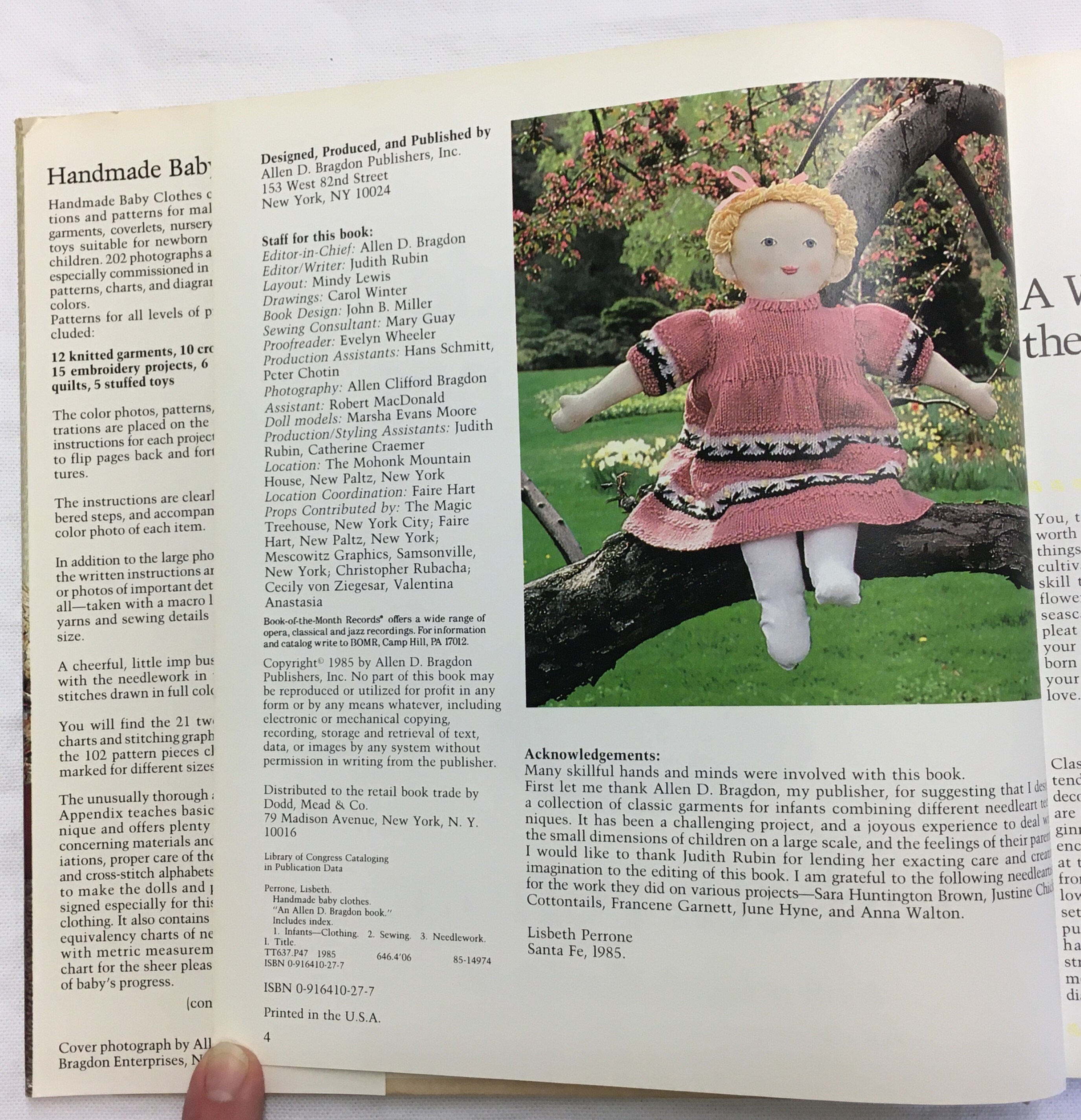 Handmade Baby Clothes Elizabeth Perrone 1985 HC Smocked | Etsy