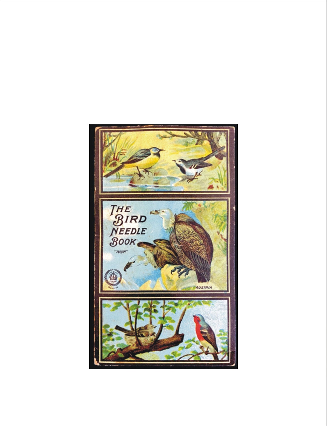 Early 19th Century the Bird Needle Book Austria Coronet Trade - Etsy