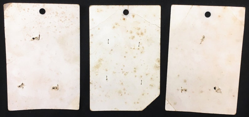 1940s Lot 68 Metal Prevue Movie Buttons Cards Gold Tone Silver Tone ...