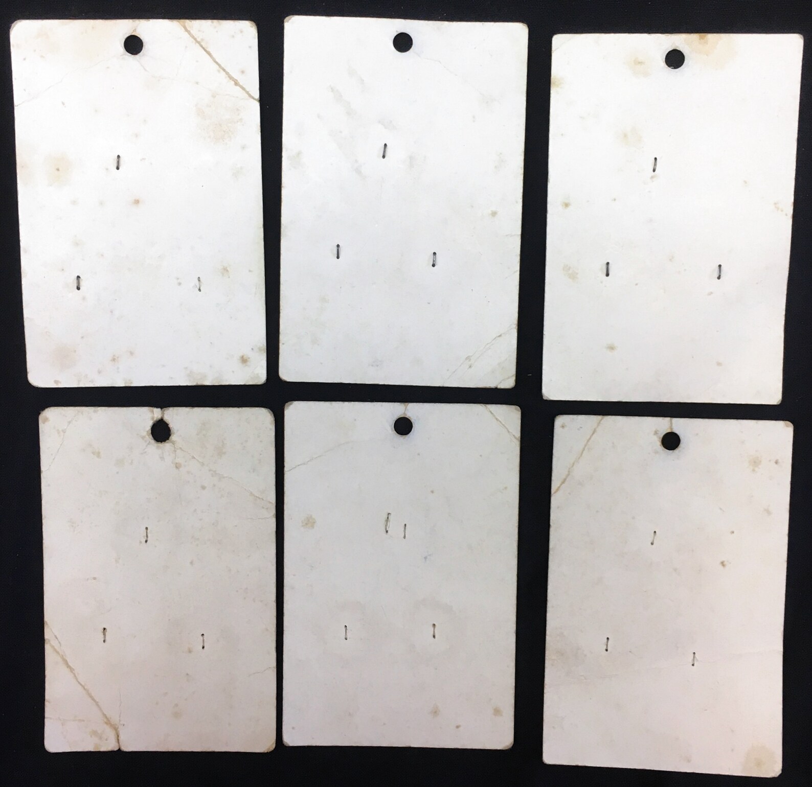 1940s Lot 68 Metal Prevue Movie Buttons Cards Gold Tone Silver Tone ...