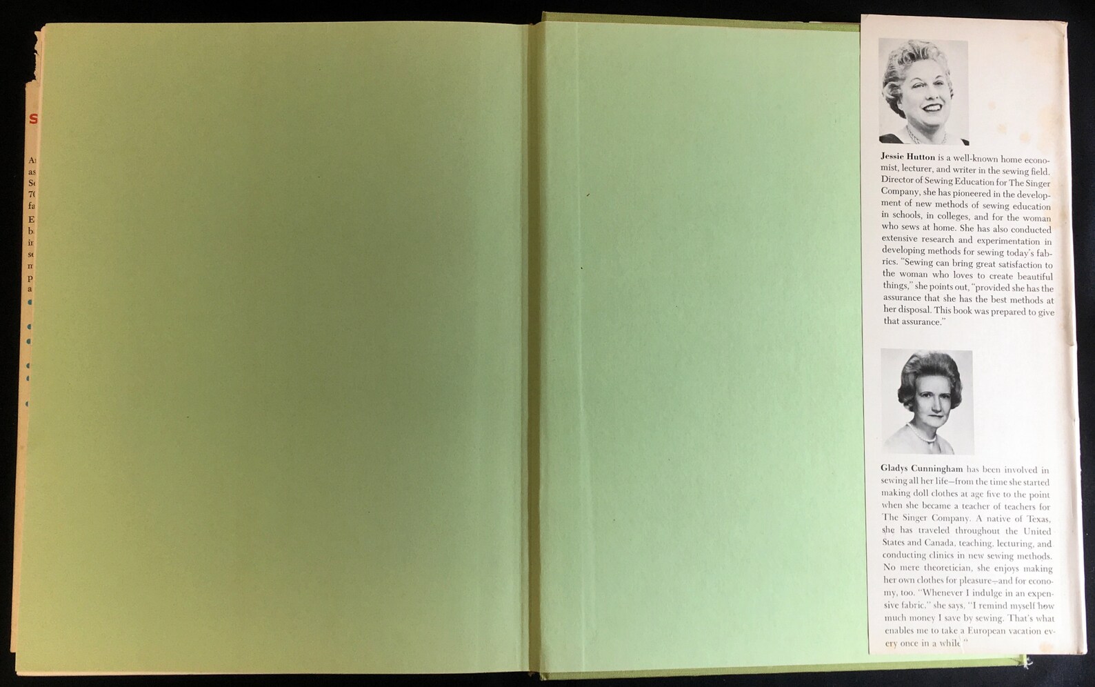 1970s Singer Sewing Book Revised Edition Jessie Hutton Gladys ...