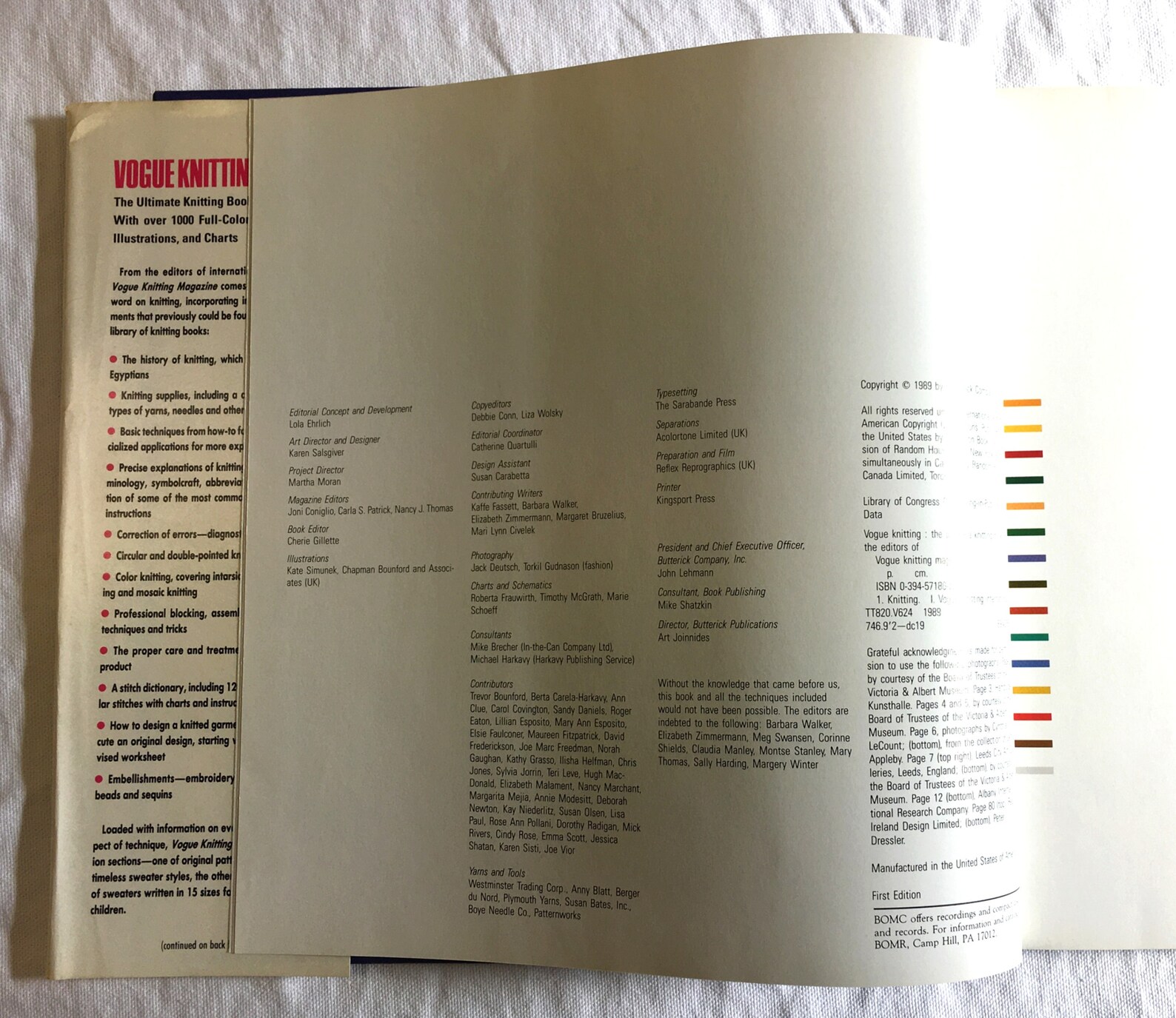 1980s Vogue Knitting by Editors of Vogue Knitting Magazine 280 - Etsy