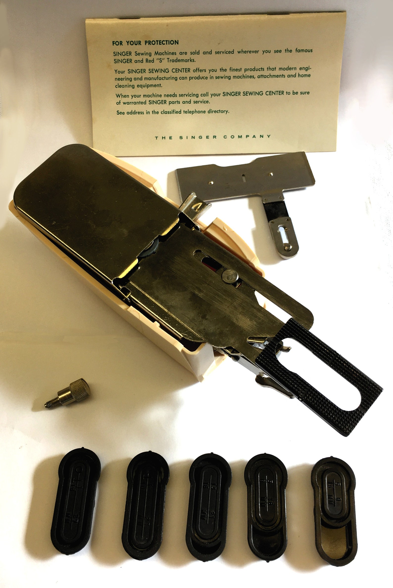 1960s Singer Buttonholer 489510 for Vertical Needle Sewing - Etsy