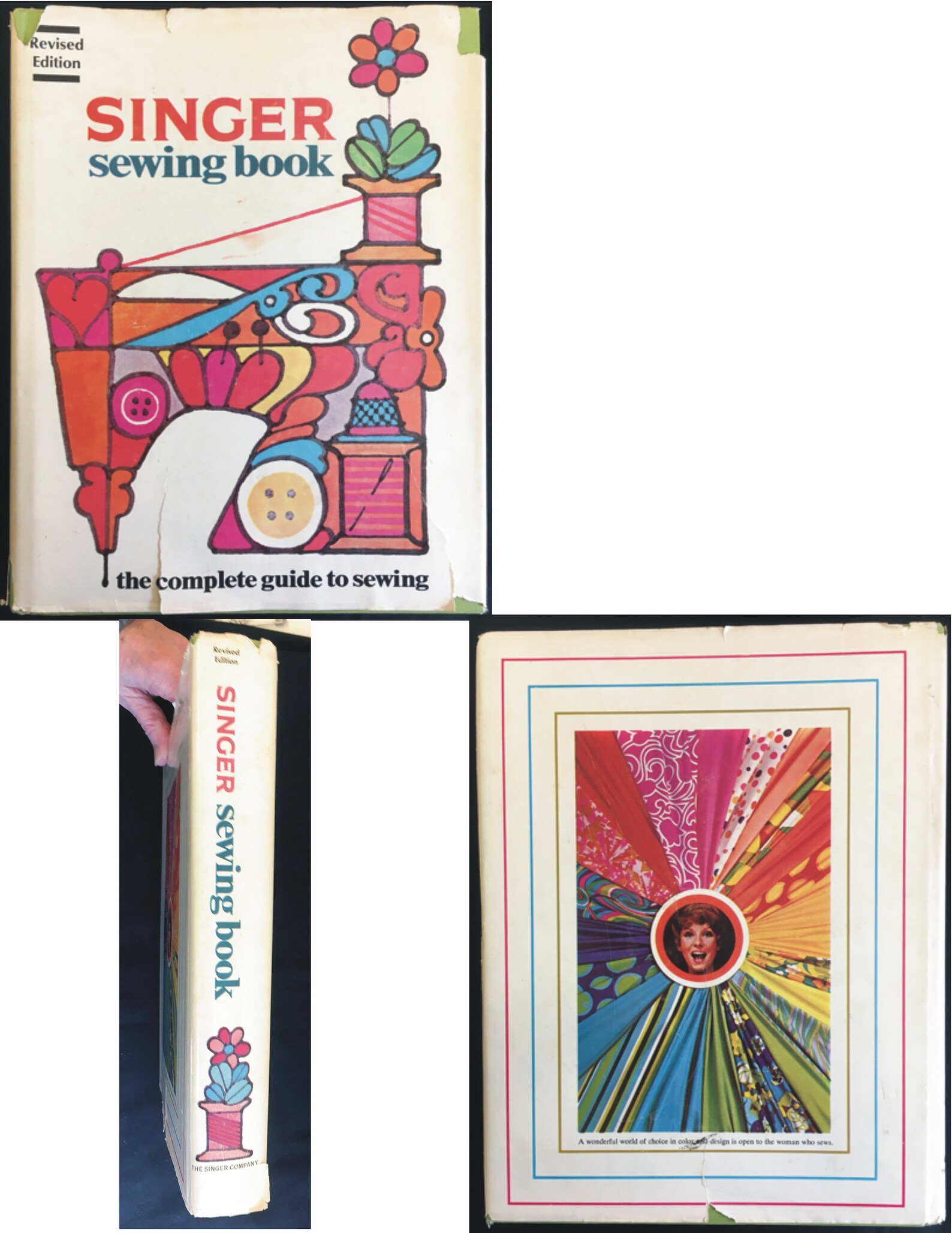 1970s Singer Sewing Book Revised Edition Jessie Hutton Gladys - Etsy