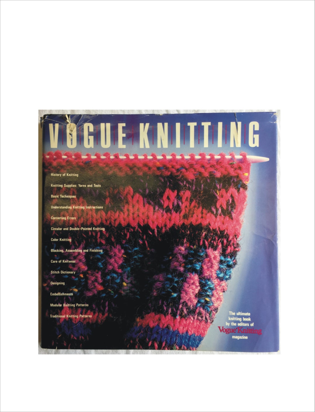 1980s Vogue Knitting by Editors of Vogue Knitting Magazine 280 Pages ...