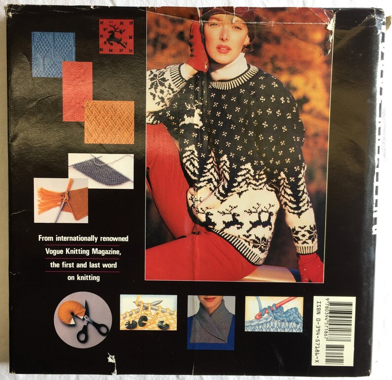 1980s Vogue Knitting by Editors of Vogue Knitting Magazine 280 - Etsy