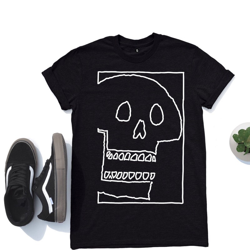 Mens Vintage Skull Tshirt - Etsy