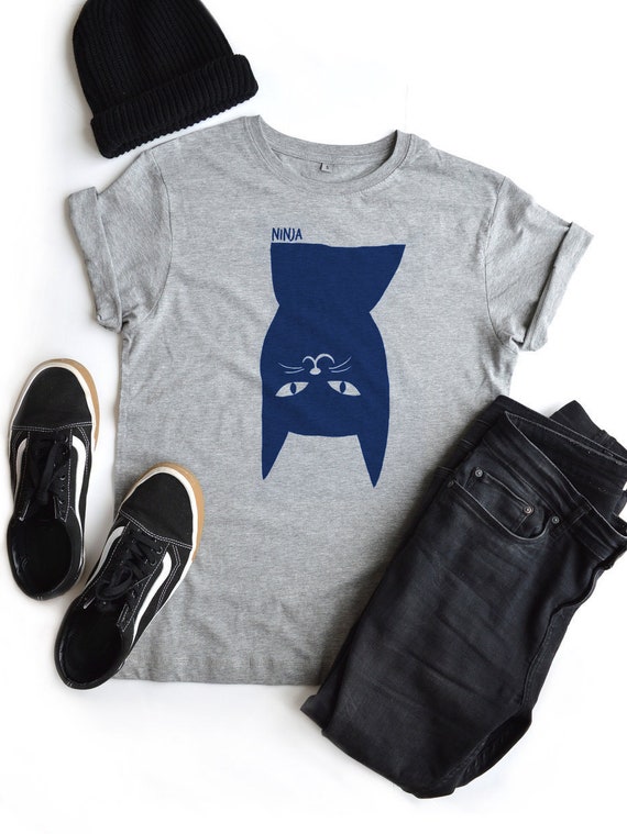 Cat Tshirt Cat Shirt Cat Lover Gift Cat T-Shirt Graphic Tees | Etsy