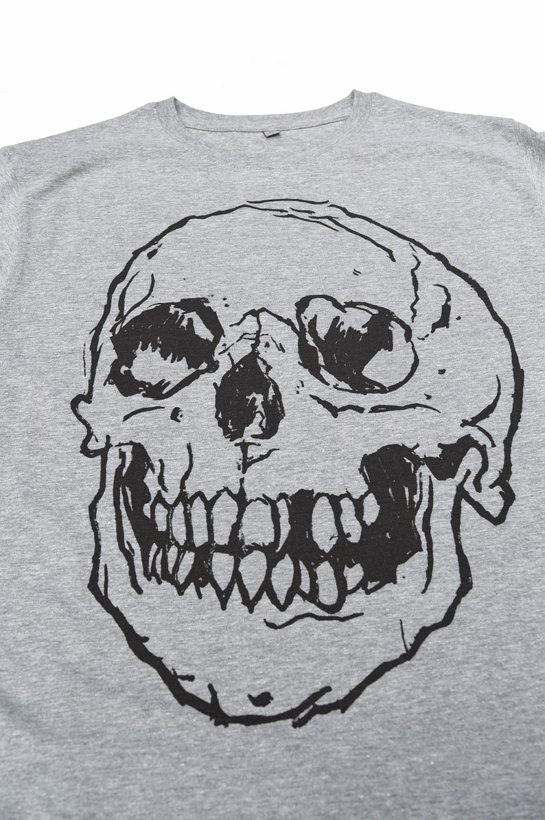 Skull Shirt Skull Print Skull Tshirt Skulls T-Shirts Graphic | Etsy