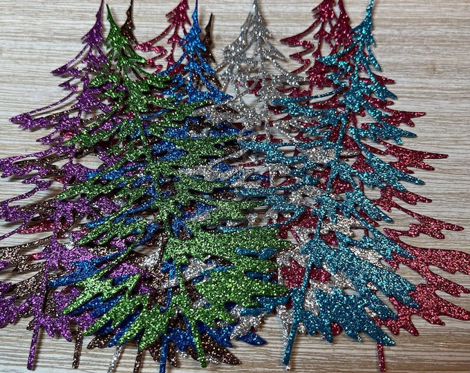 Christmas Luxe Greeting Cards. Candy Cane, Holly, Poinsettia~glitter ...